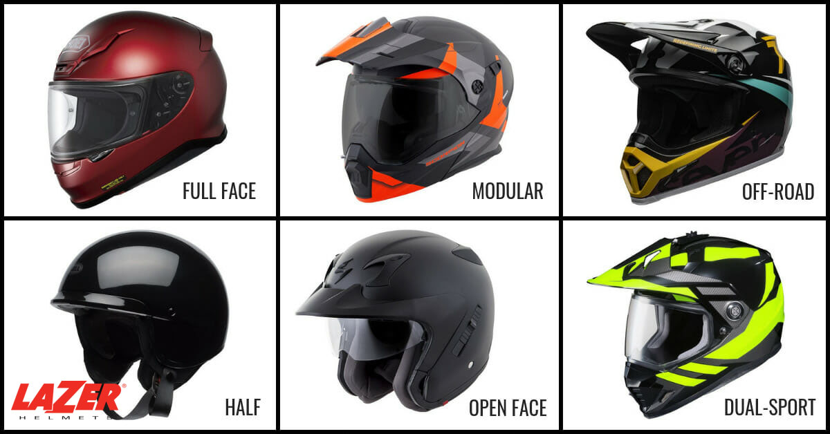 Motorcycle Helmet Size Chart, Measurements & Fit Guide