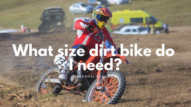 What Size Dirt Bike Do I Need? Dirt Bike CC Chart